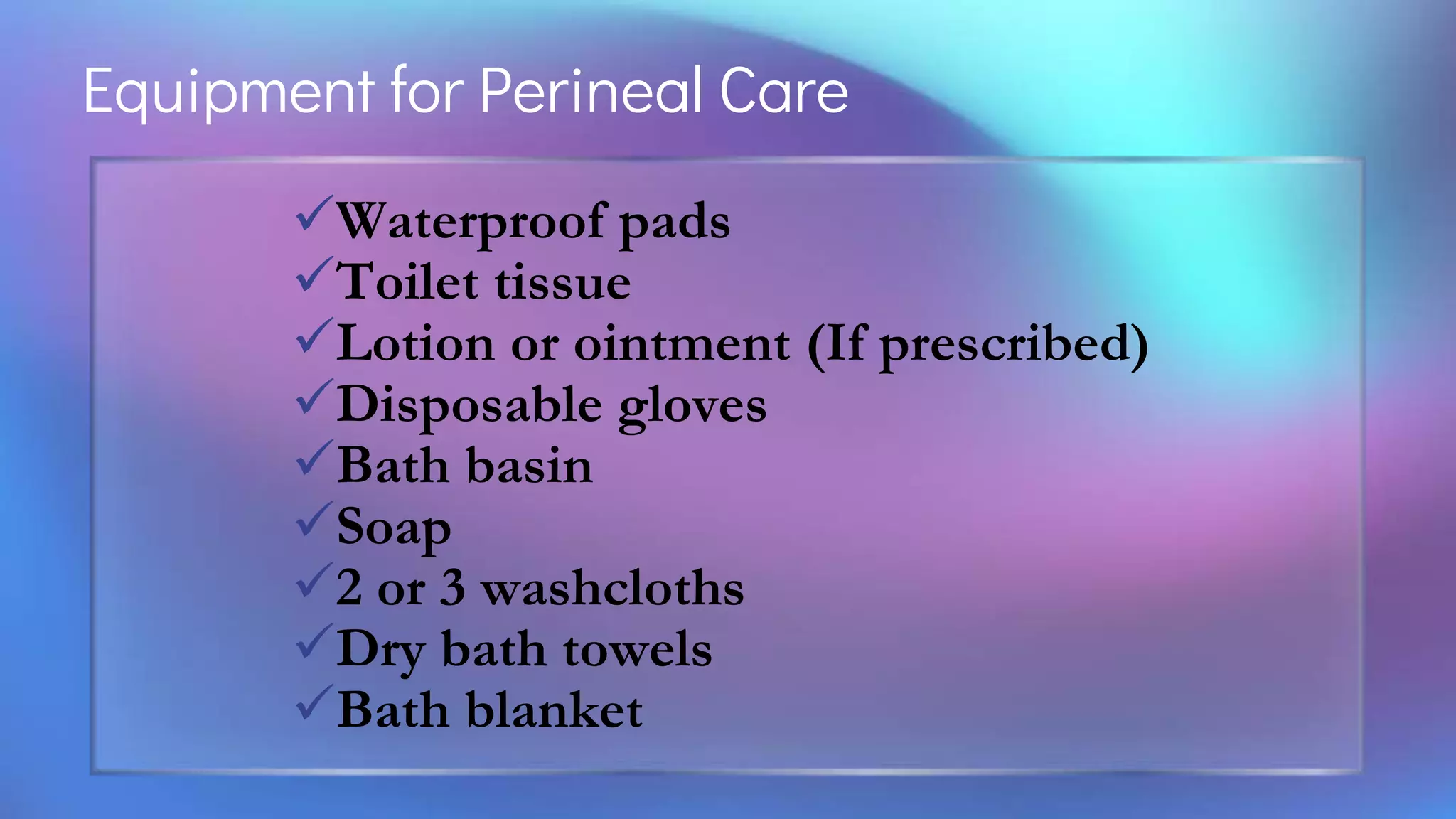 PERINEAL CARE. ALDABA, NJ.pptx