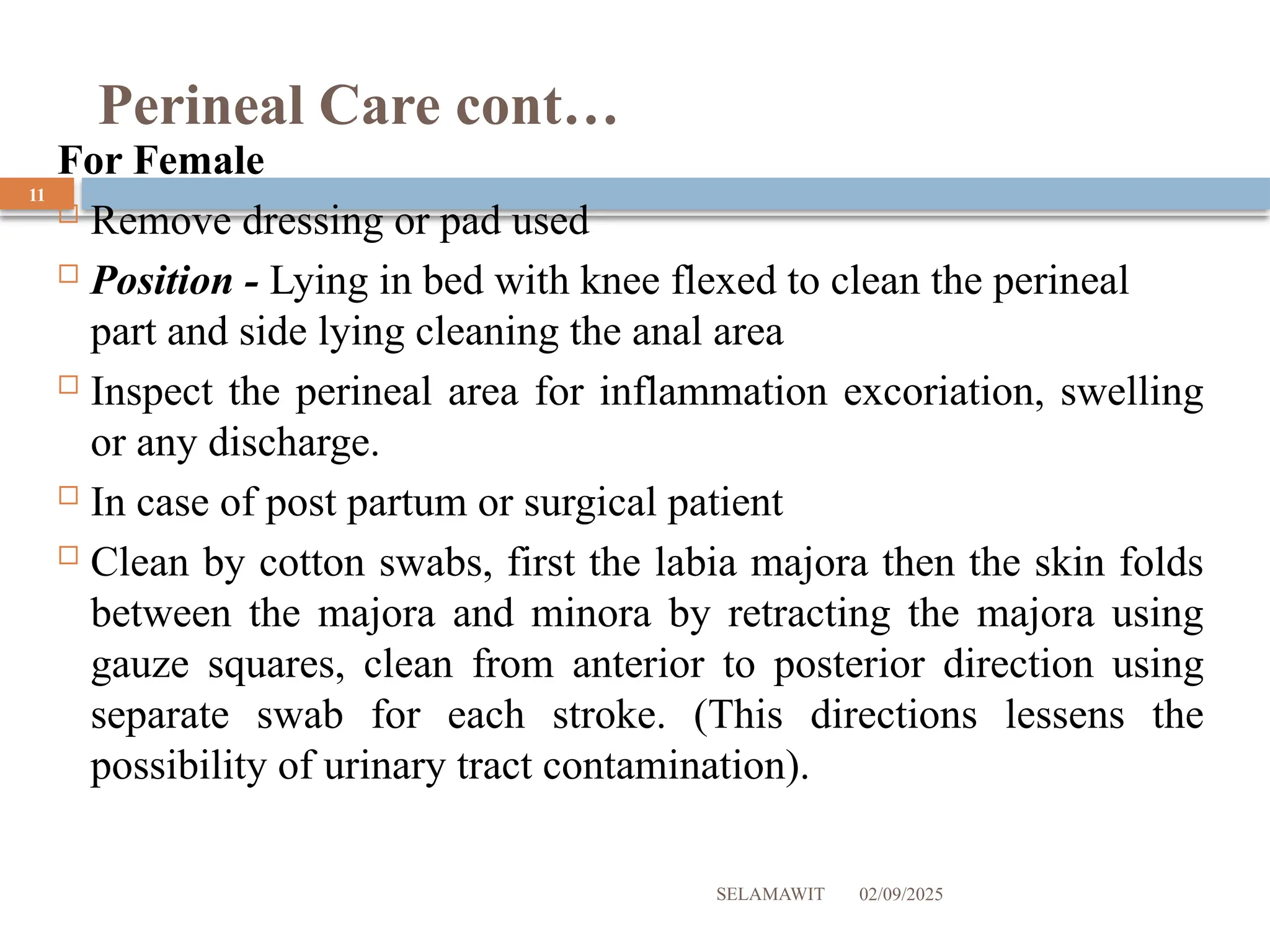 Perineal Care presentation power point .pptx