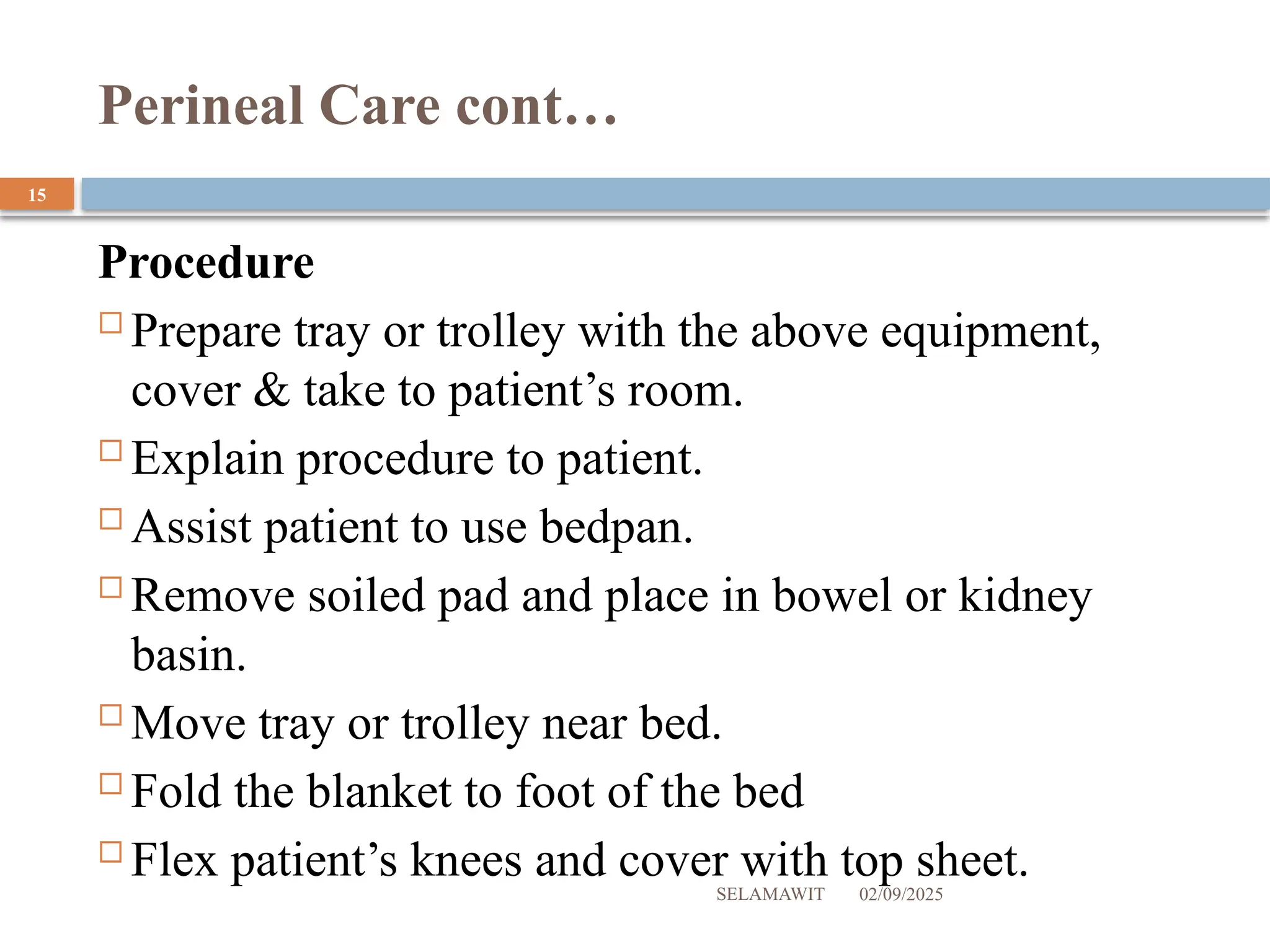 Perineal Care presentation power point .pptx