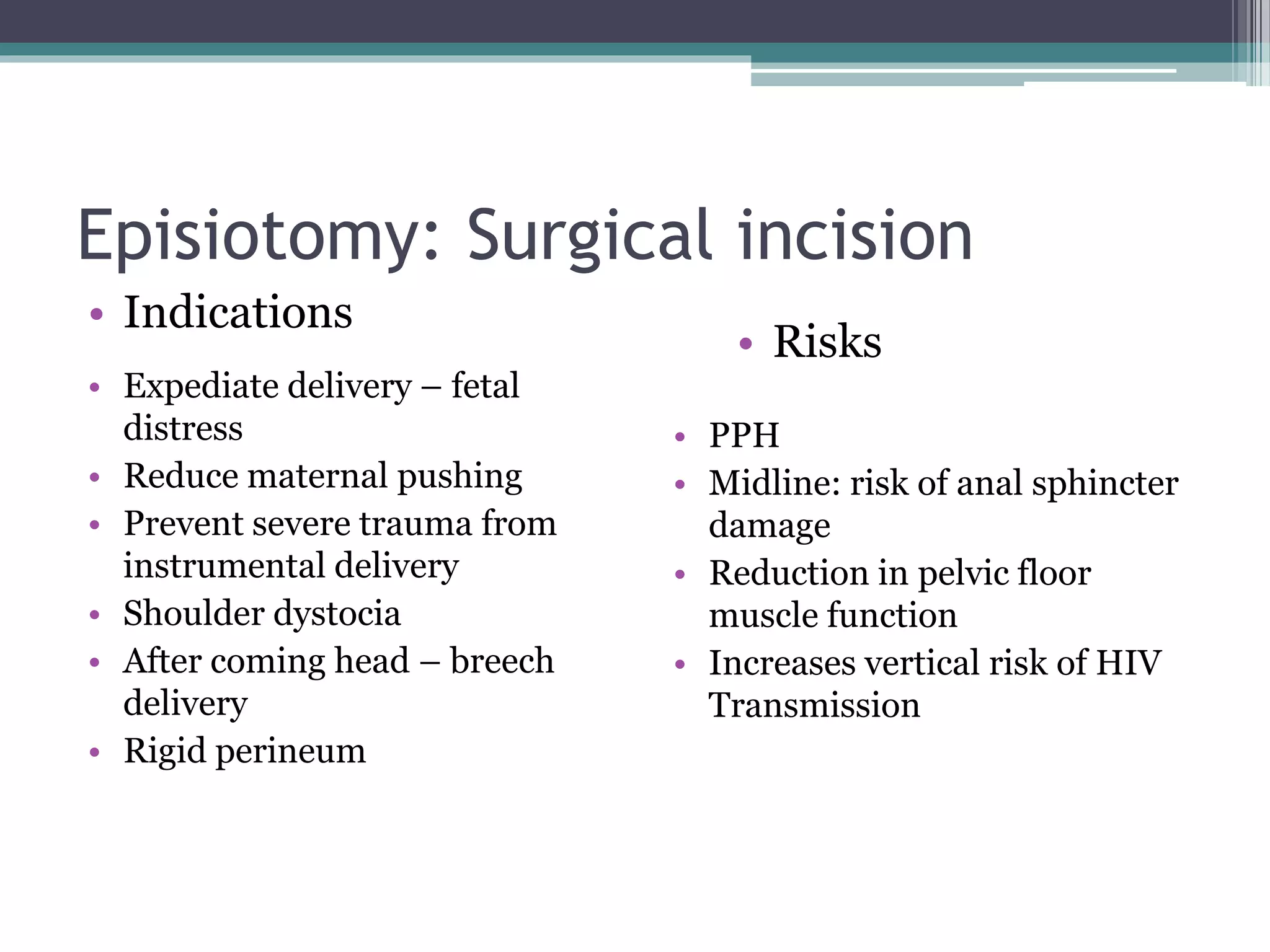 Perineal issues suturing | PPTX
