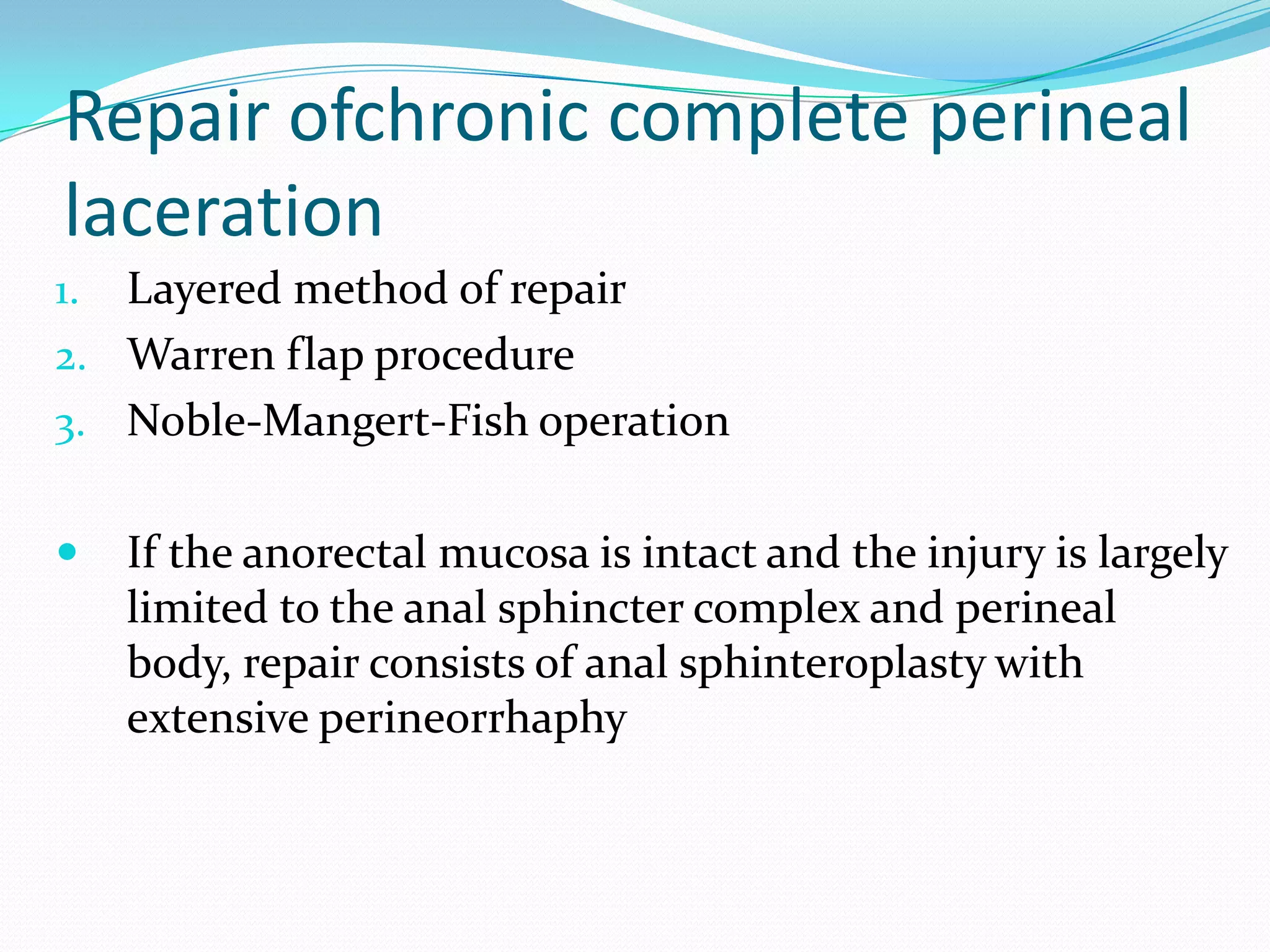 Perineal lacerations | PPTX