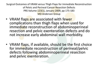 Perineal reconstruction | PPTX