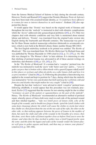 Perineal trauma at childbirth | PDF