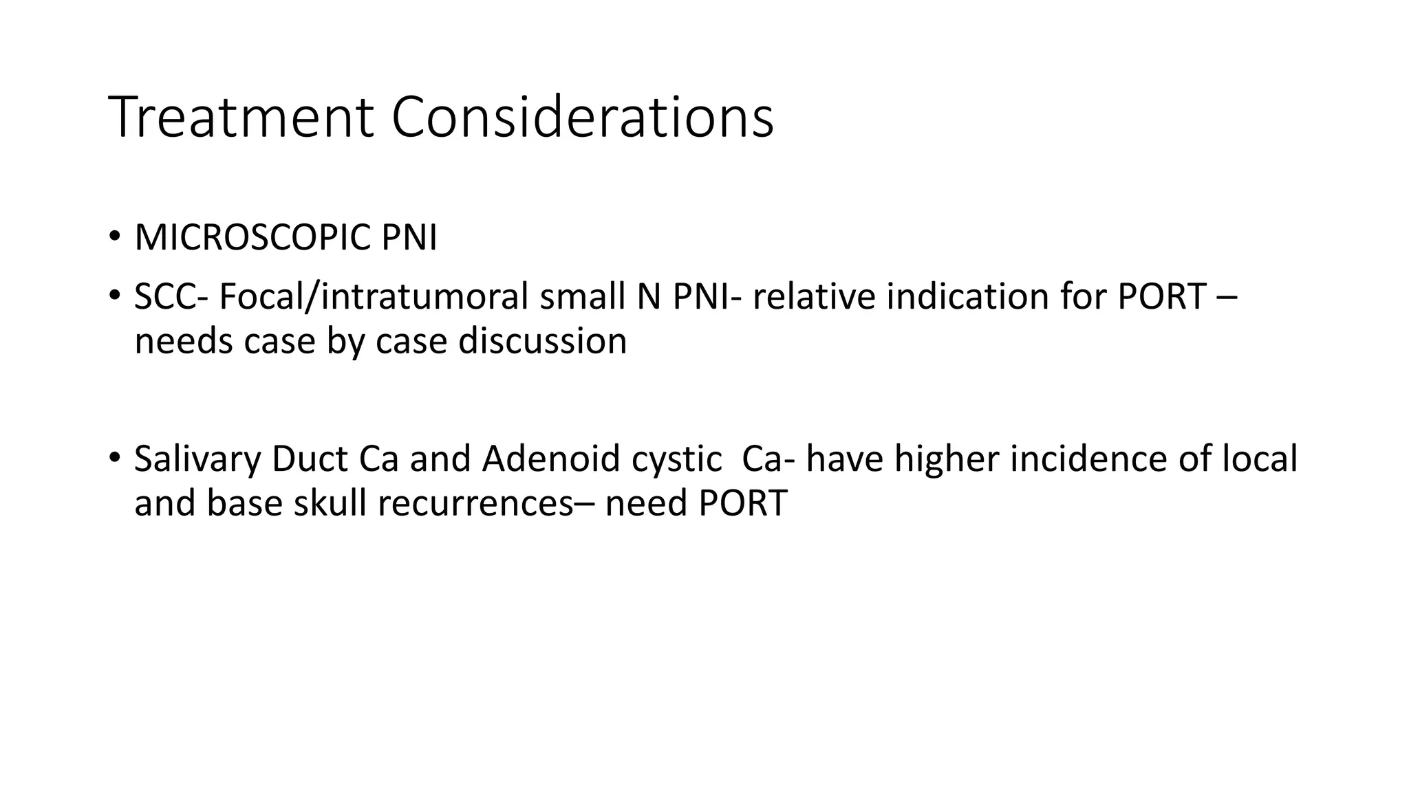 Perineural invasion head neck cancers radiation therapy volumes and ...