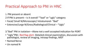 Perineural invasion head neck cancers radiation therapy volumes and ...