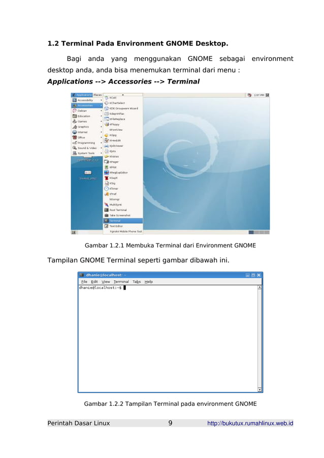 Perintah dasarlinux.compressed | PDF