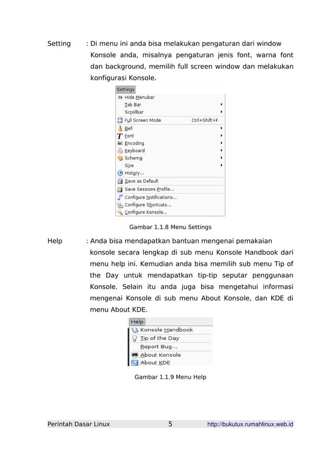 Perintah dasarlinux.compressed | PDF