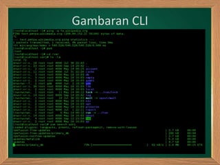Perintah dasar linux dan fungsi fungsinya | PPTX