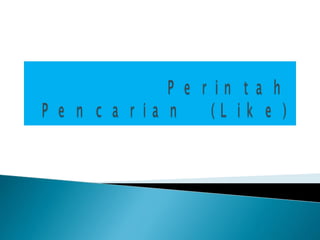 Perintah Update Delete Data Pdf