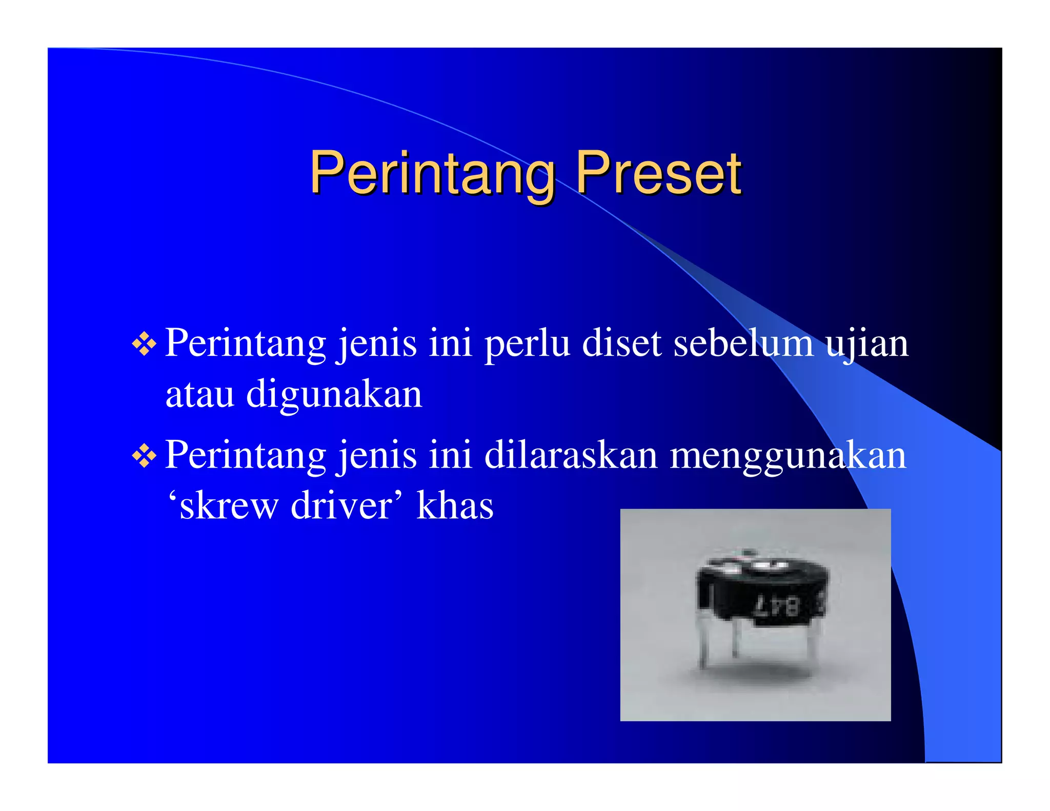 Perintang | PDF