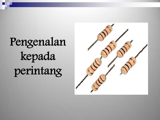 Perintang | PPT | Free Download