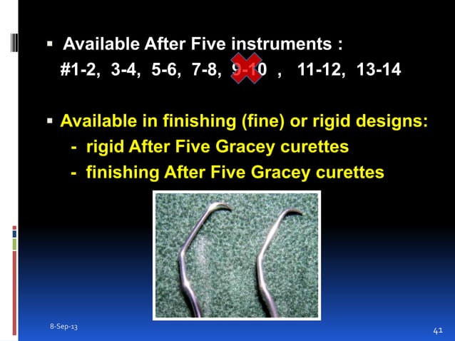 Perio. instrumentation | PPTX