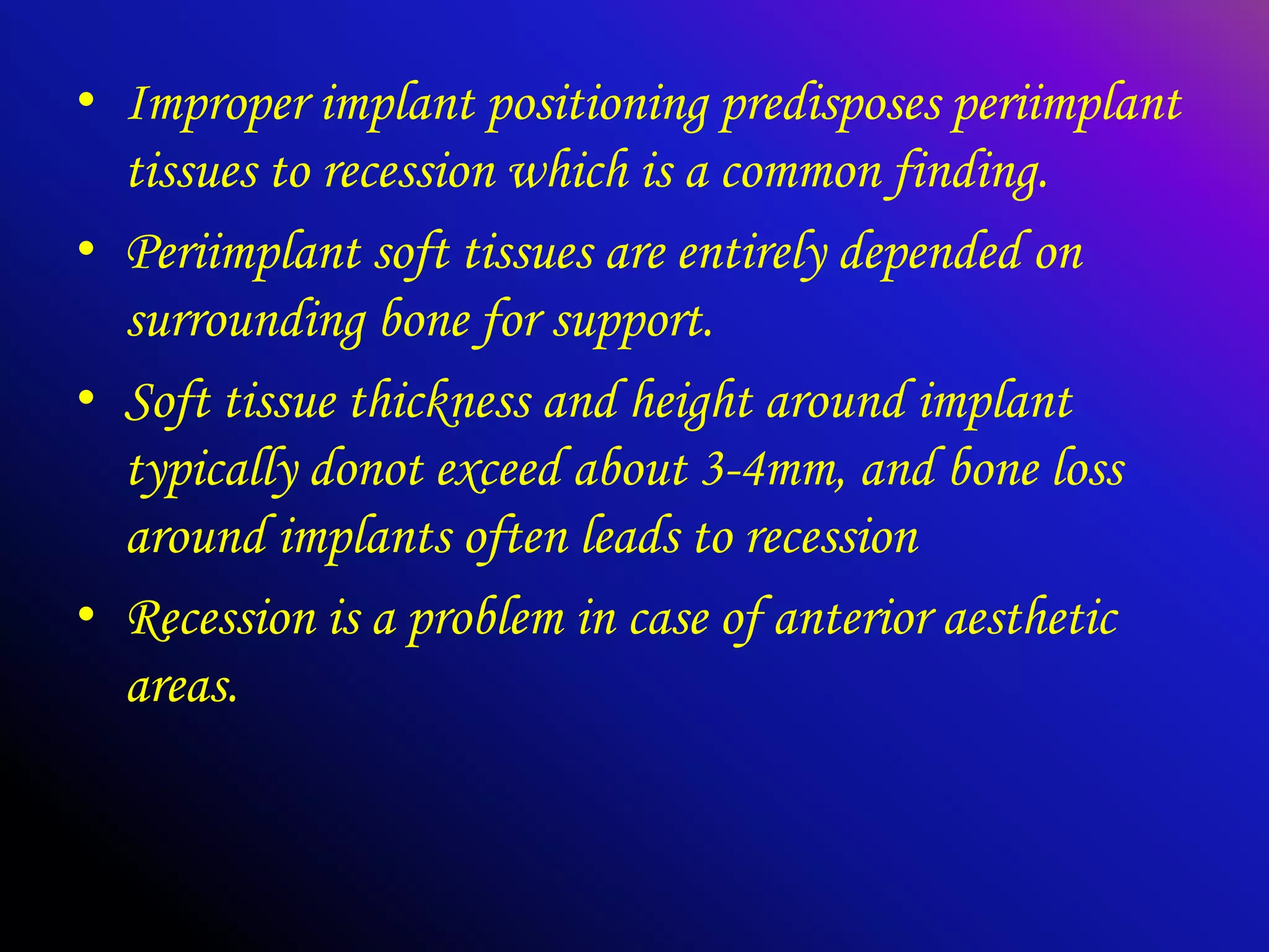 IMPLANT related complications | PPTX