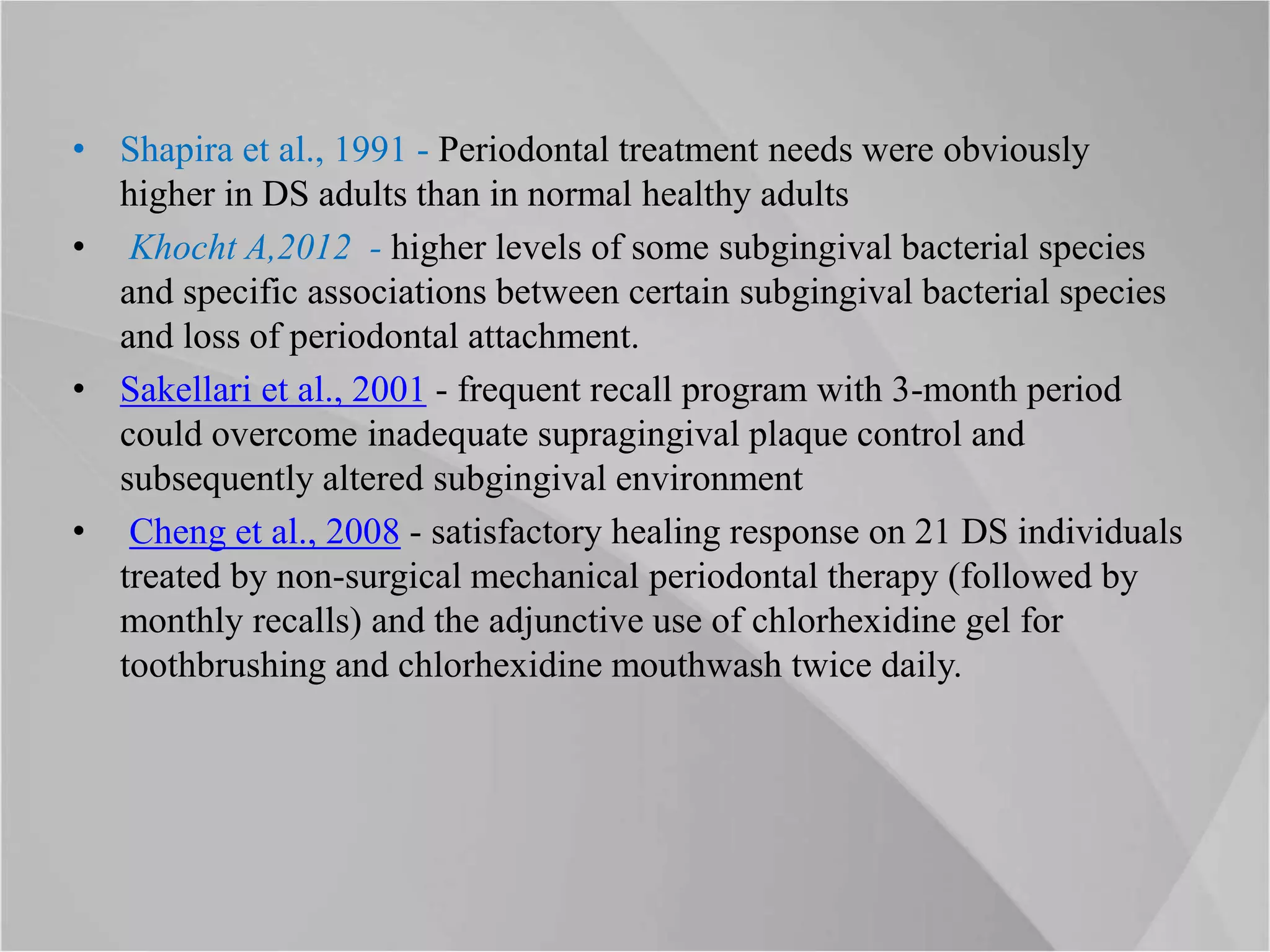 Periodontitis as a manifestation of systemic diseases | PPTX