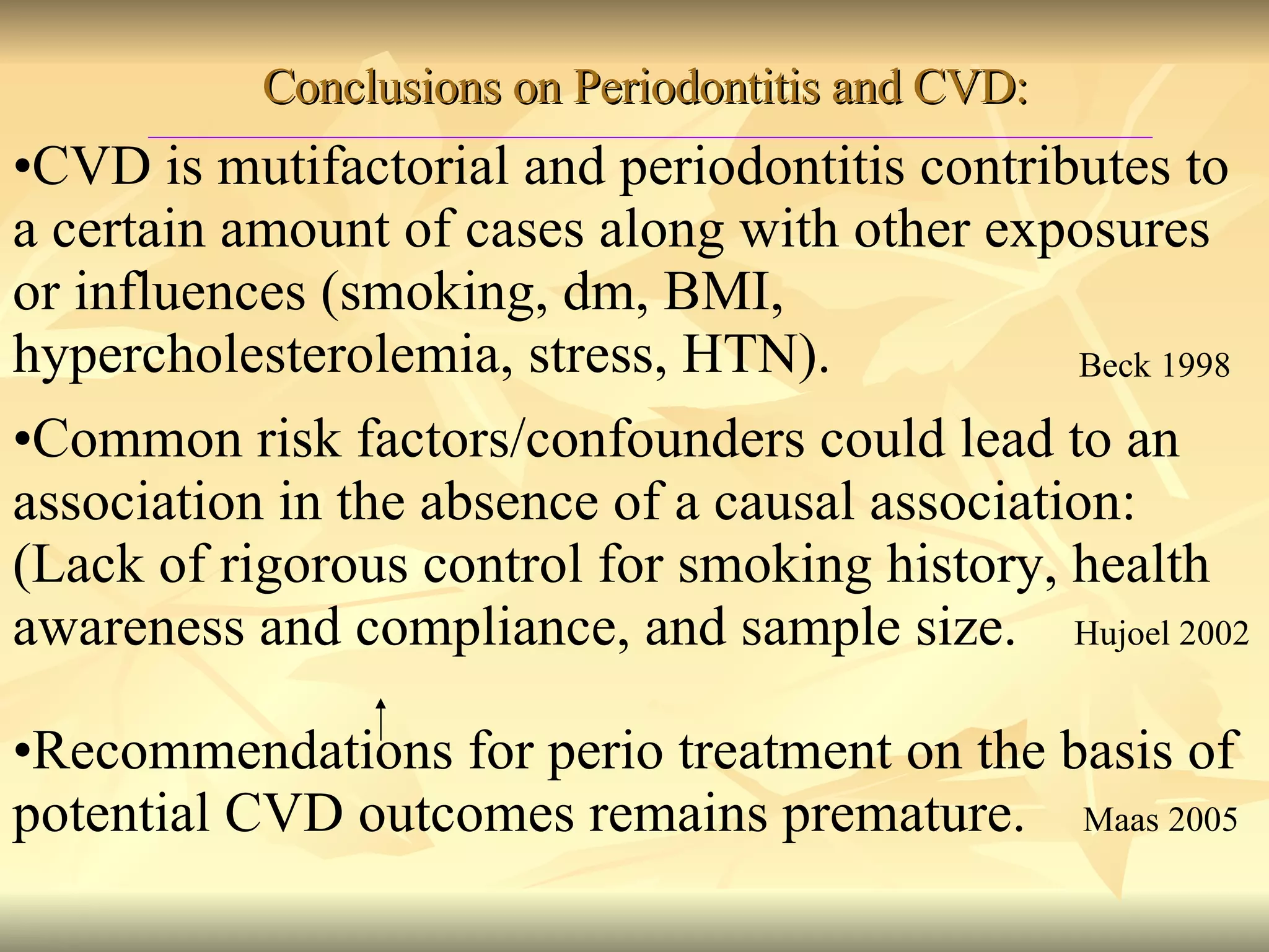 Perio And Cvd | PPT