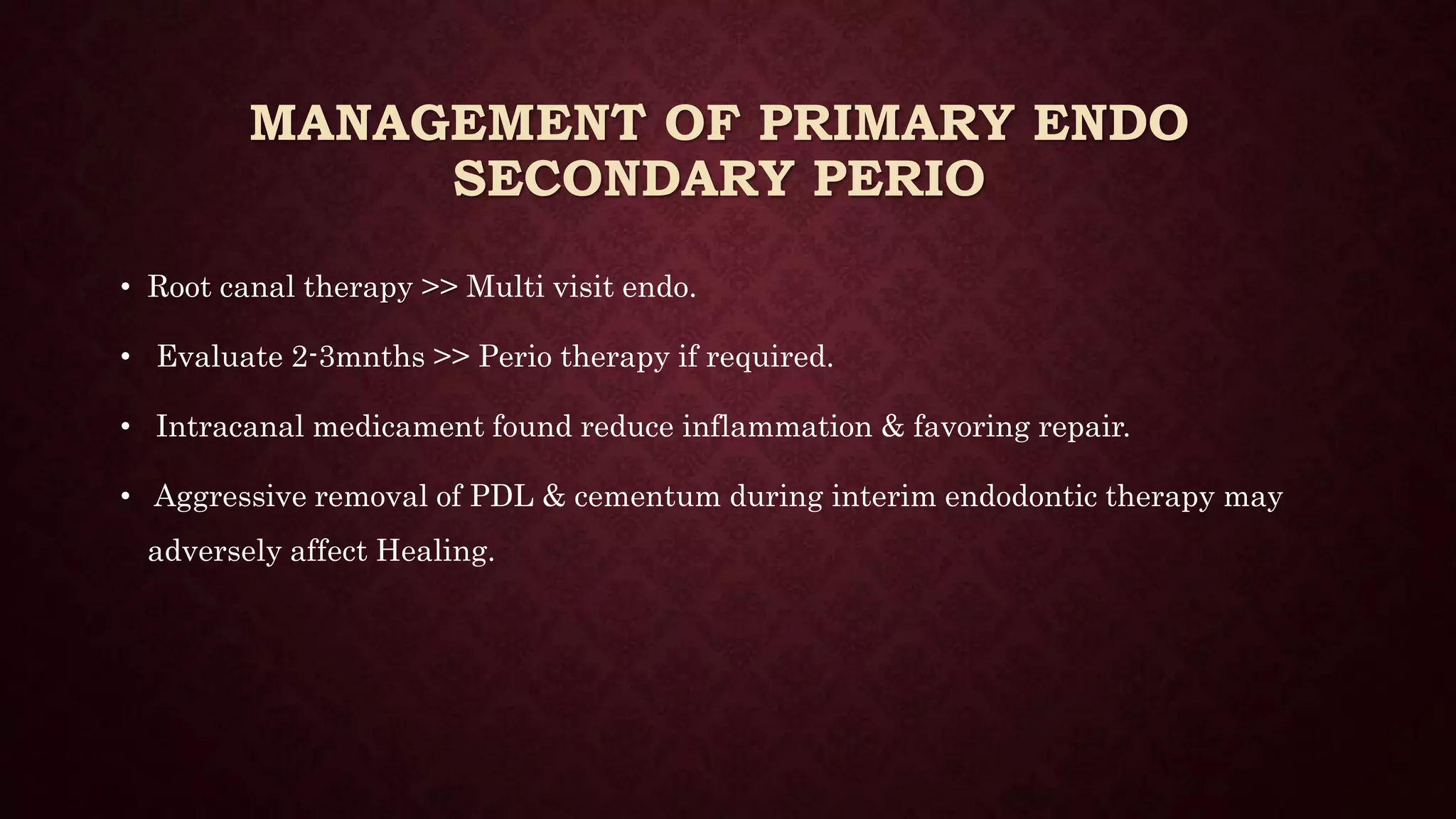 Endo-Perio Lesions | PPTX