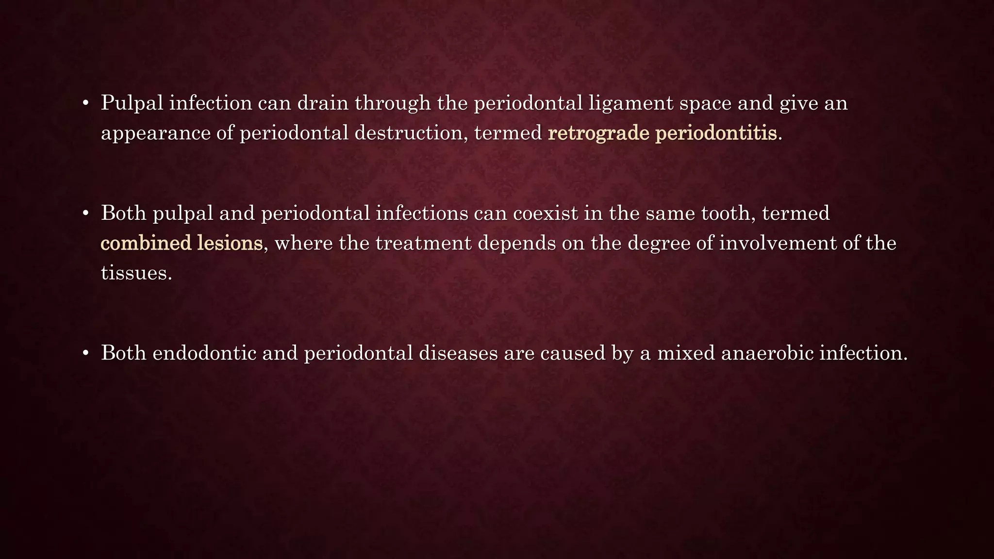 Endo-Perio Lesions | PPTX