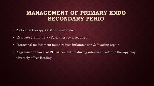 Endo-Perio Lesions | PPTX