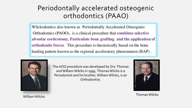 Perio-Ortho.pptx | Dental Health | Diseases and Conditions