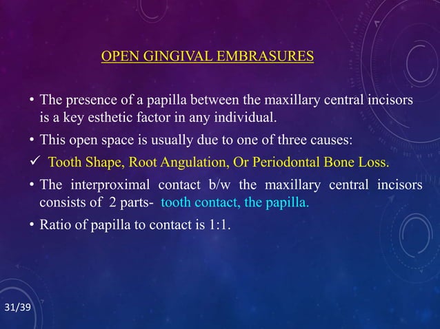 Perio-Ortho interrelationships - Dr.Malvika | PPTX | Oral care ...