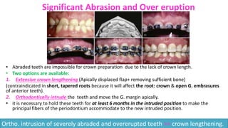 Perio ortho relationship | PPTX