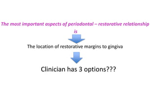 Perio resorative inter-relationship. | PPTX