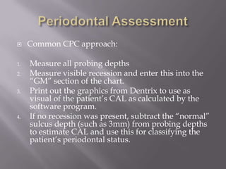 Perio assessment | PPTX