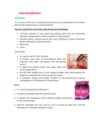 Advanced periodontal regenerations | DOCX | Bone and Joint Conditions ...