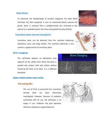 Advanced periodontal regenerations | DOCX