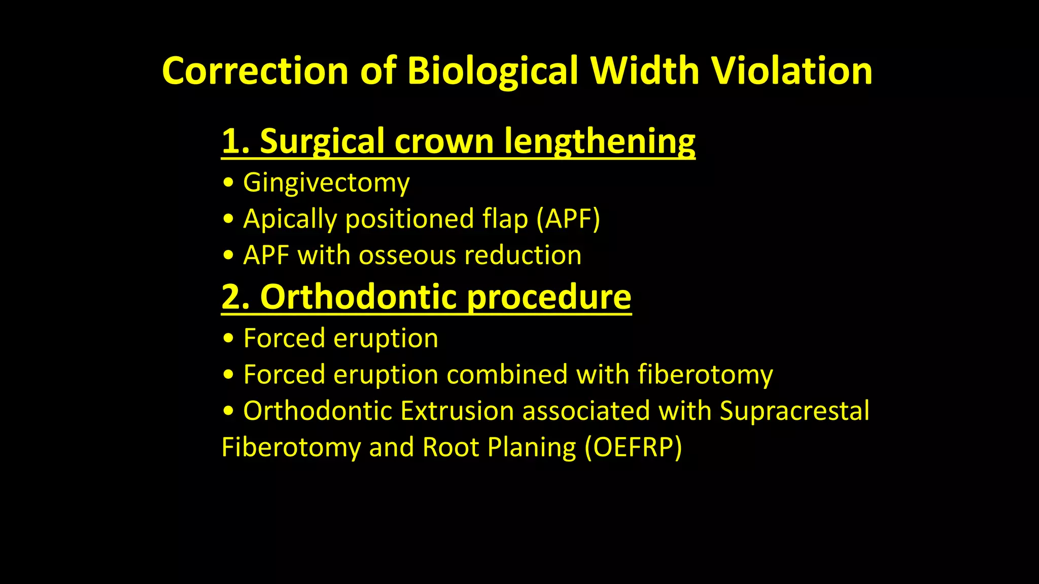 Biological width by Dr.Ali Mohammed AbuTrab | PPT