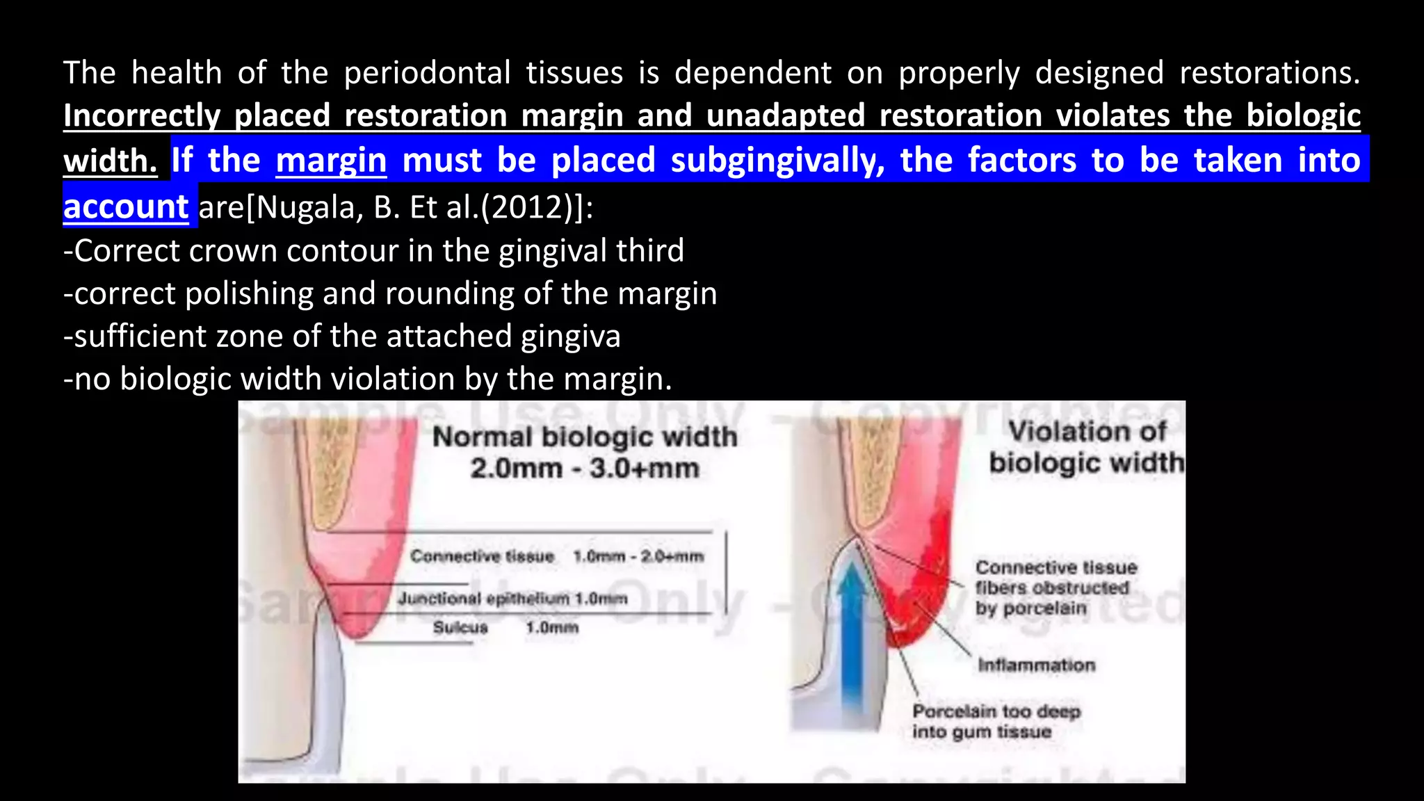 Biological width by Dr.Ali Mohammed AbuTrab | PPTX