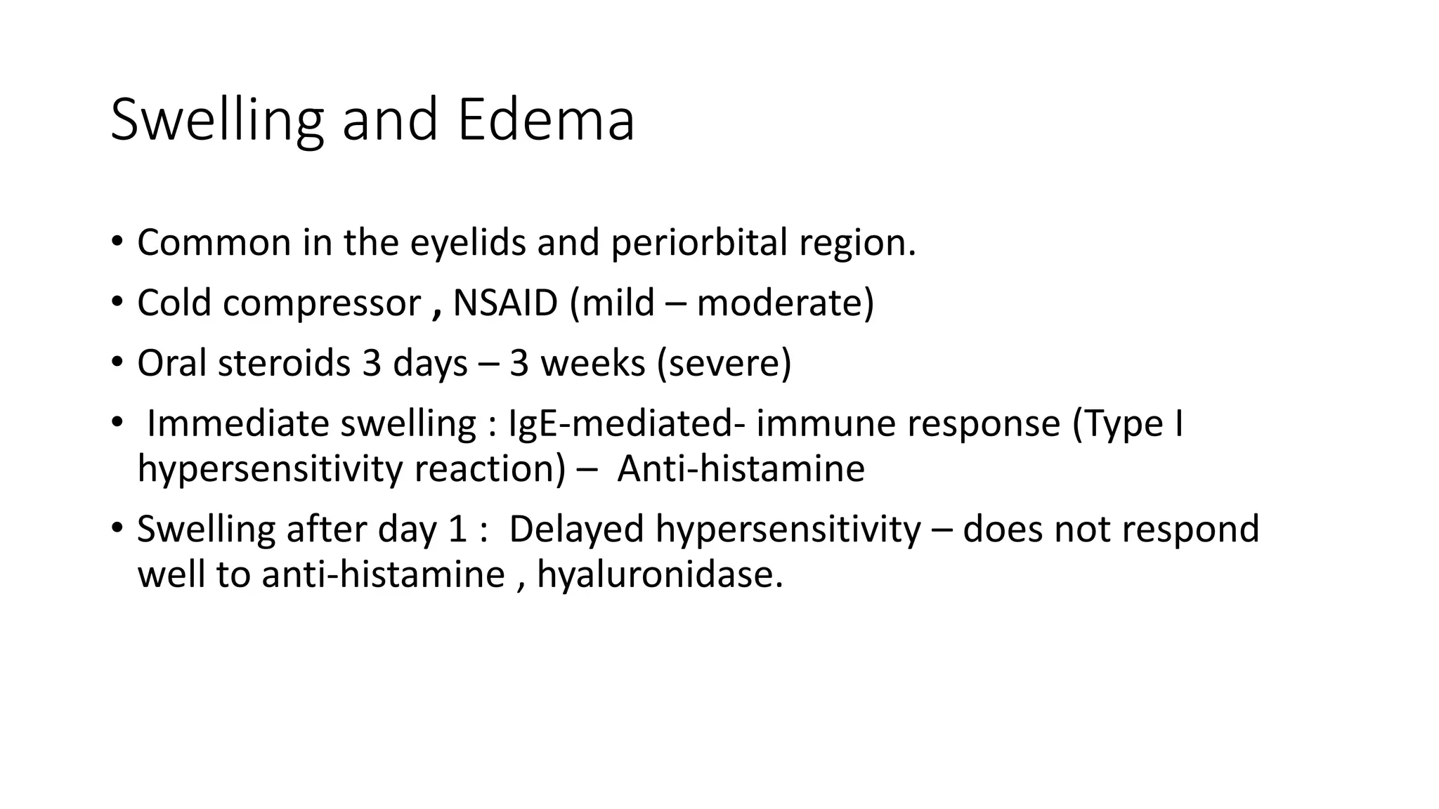 Periocualr Hyaloronic Acid Filler Complications | PPTX