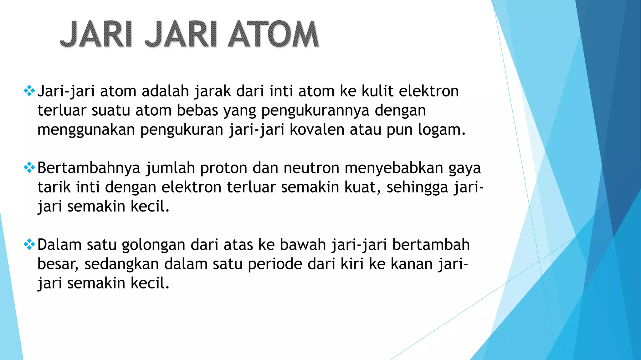 sifat sifat unsur sistem periodik | PPT sifat sifat unsur sistem periodik | PPT