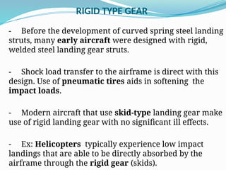 Aircraft landing gear construction .pptx