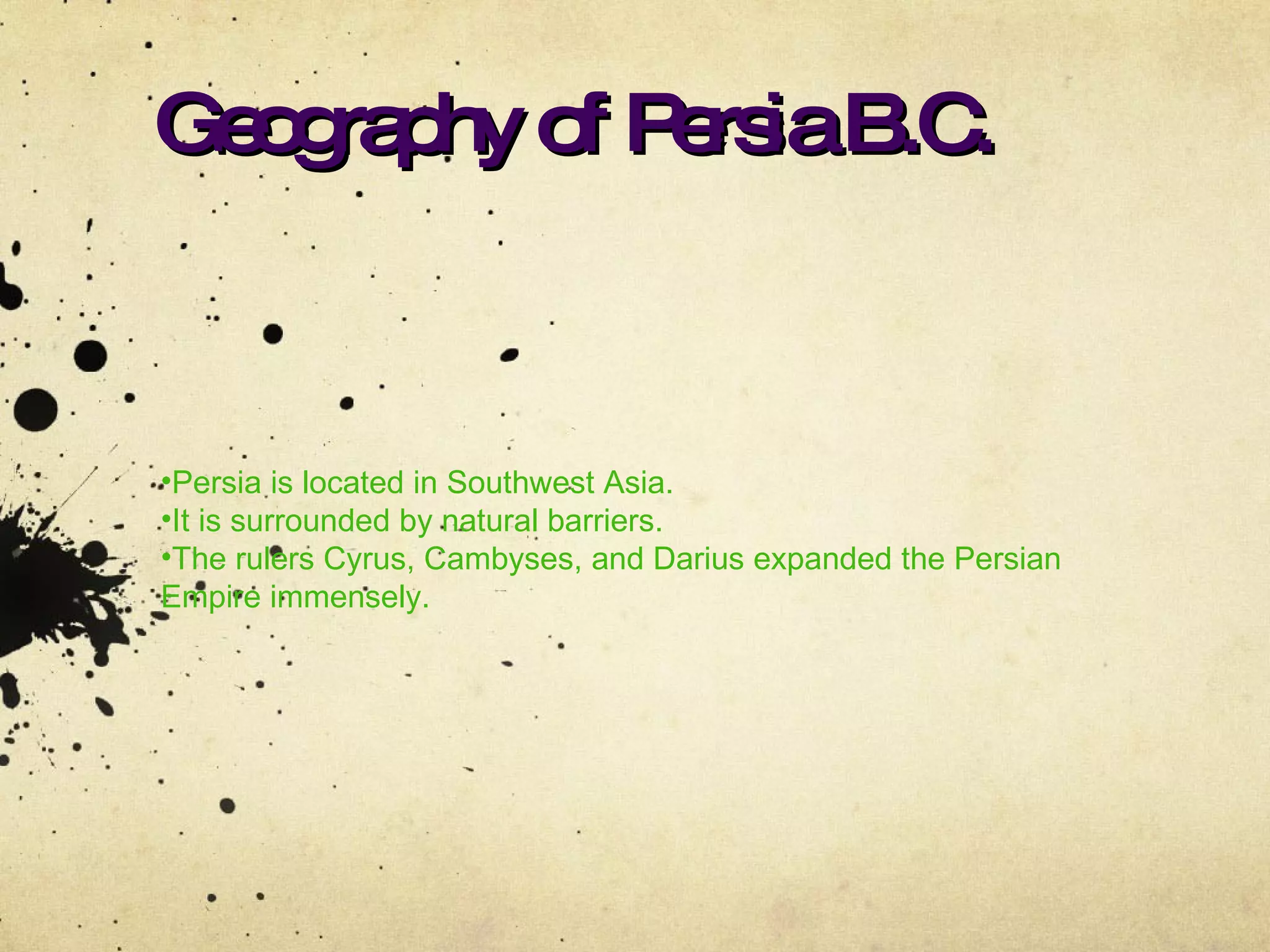 Ancient Persia | PPT