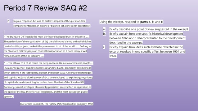 APUSH 2024-2025, Period 7 (1890-1945) Review.pptx