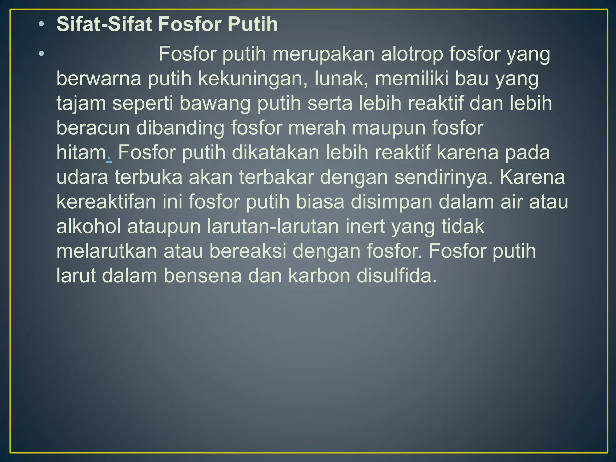 Unsur periode 3 | PPTX