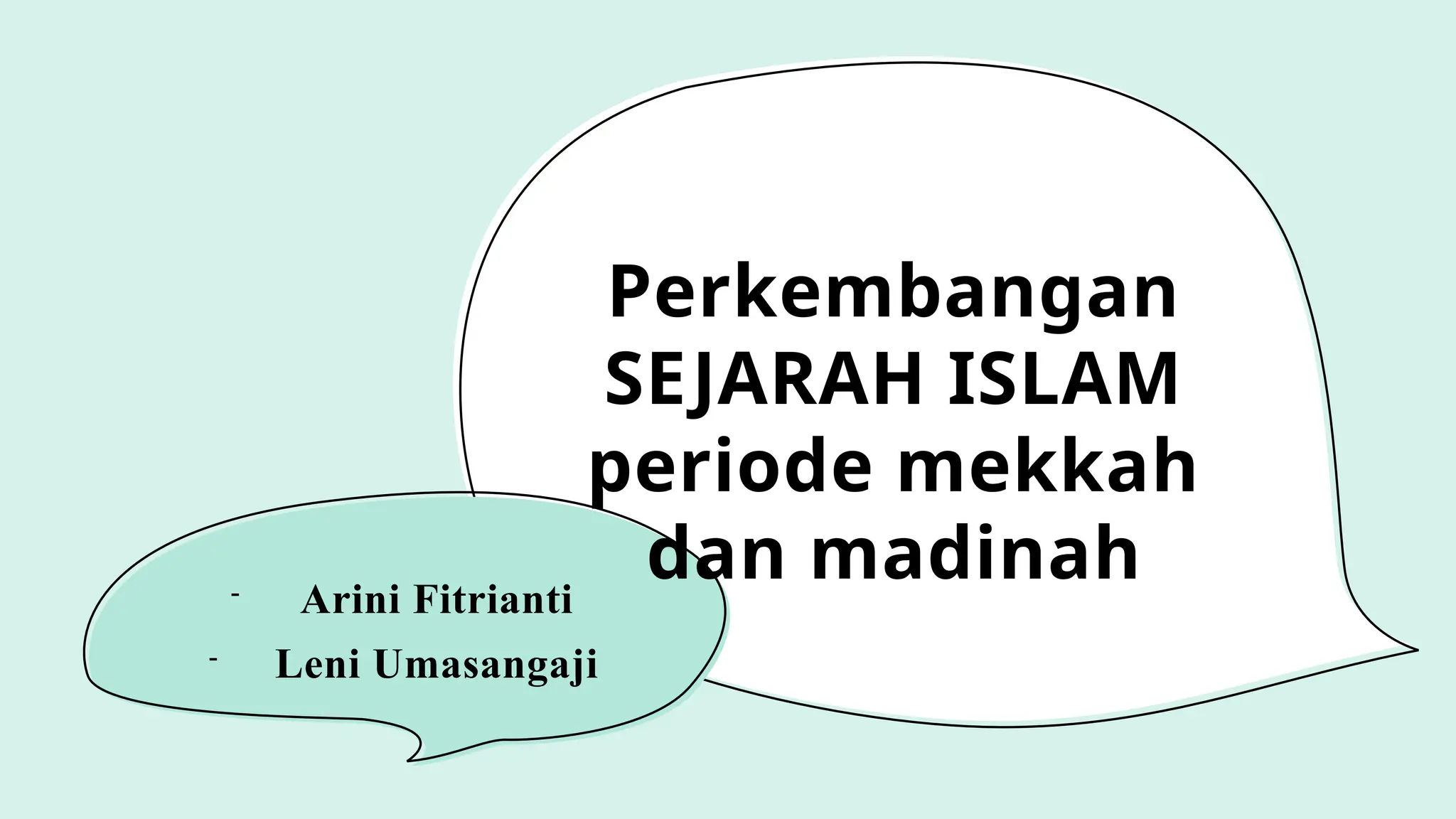 SEJARAH PRA ISLAM DAN PERKEMBANGAN PERIODE MEKKAH DAN MADINAH ppt | PPTX