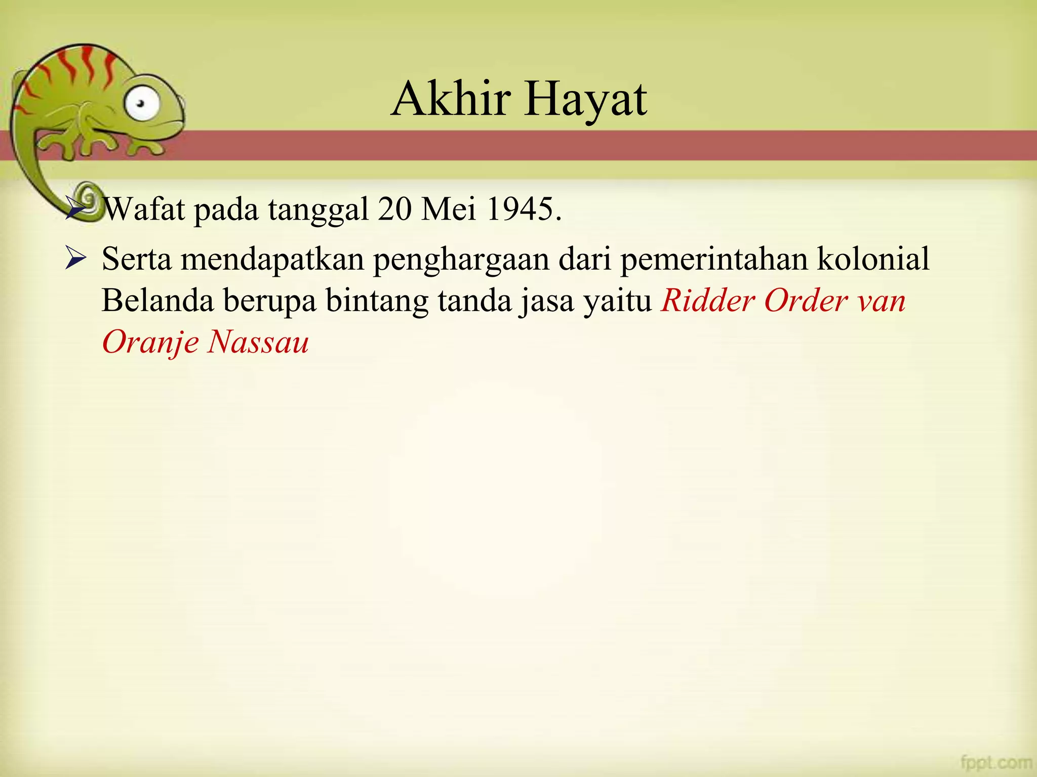Periodesasi kepemimpinan kemuhammadiyahan | PPTX