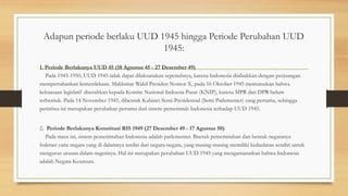 PERIODESASI PEMBERLAKUAN UUD NRI 1945.pptx