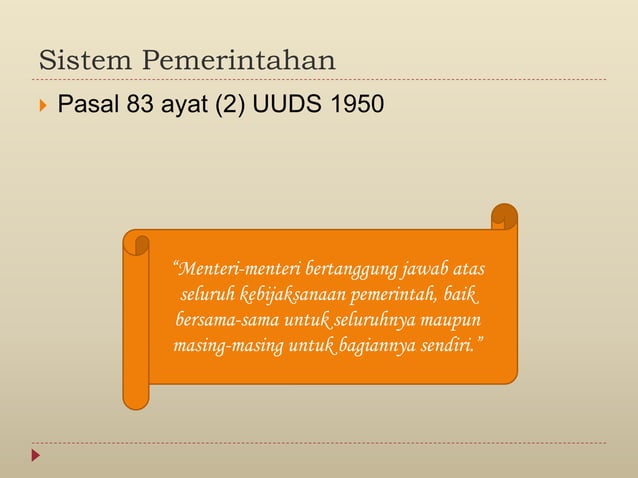 Periode Berlakunya UUDS 1950 | PPTX