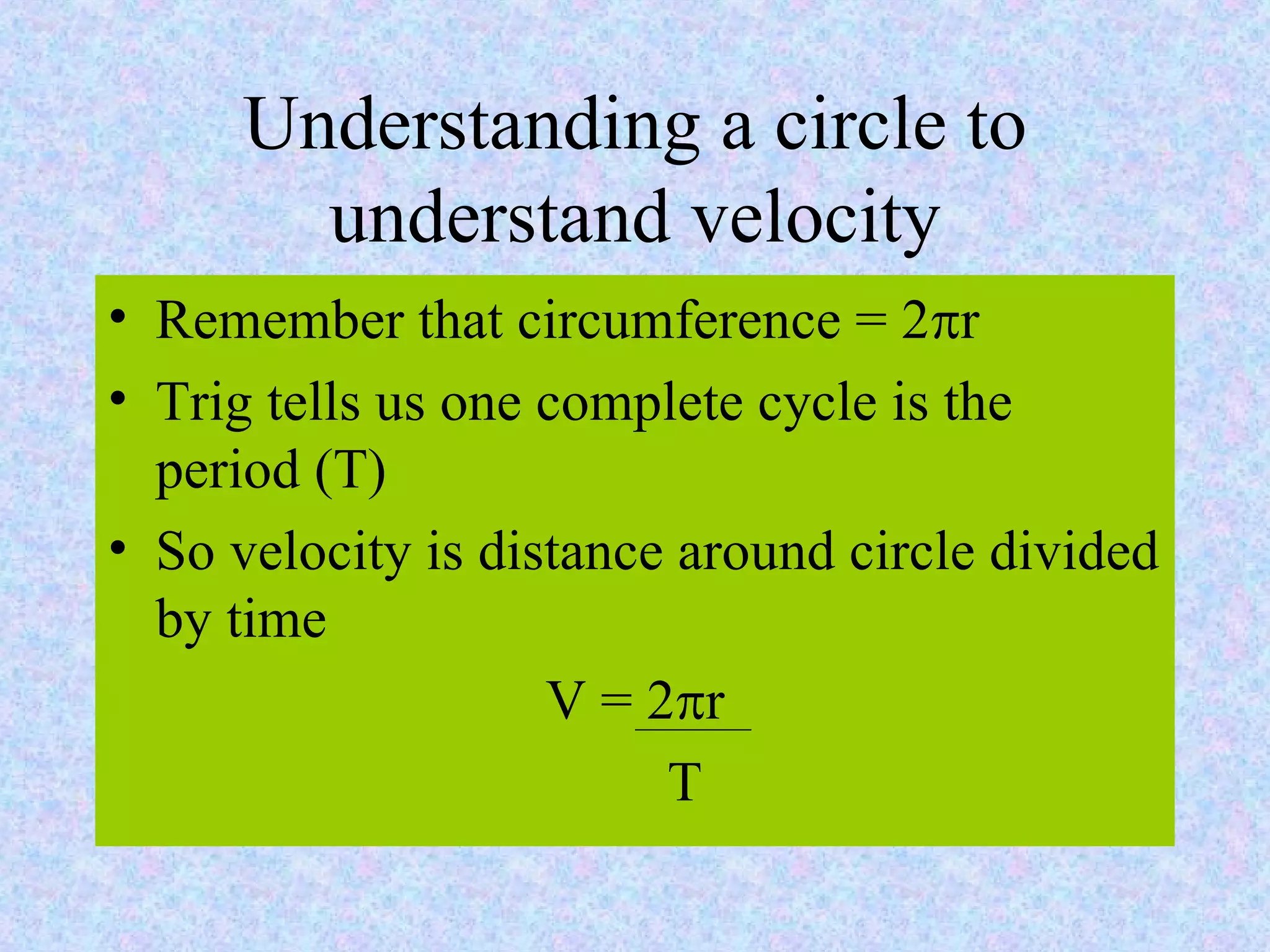 Periodic Motion P2 | PPT