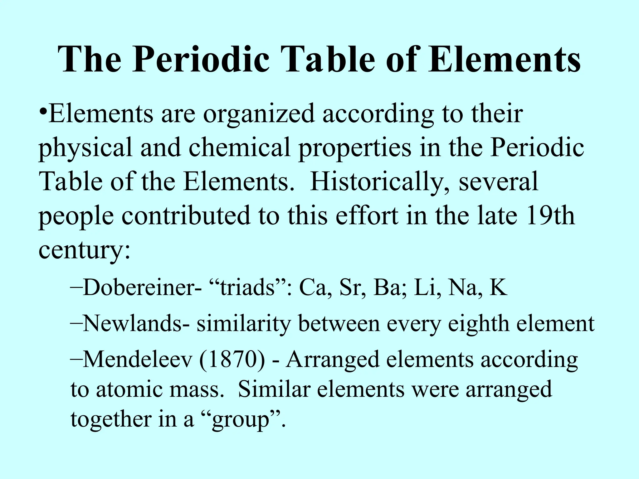 periodic properties ( periodicity in elements) | PPT