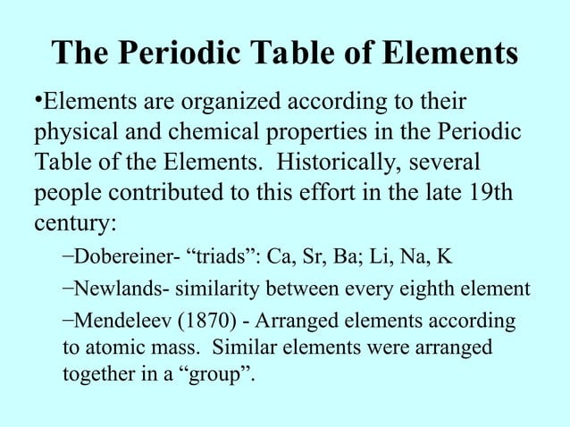 periodic properties ( periodicity in elements) | PPT