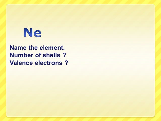 Periodic Table-Valence Shells | PPT