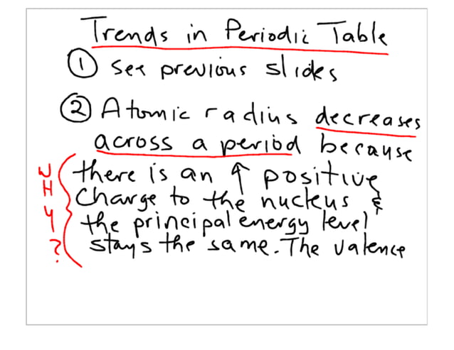 Periodic Trends | PDF | Chemistry | Science