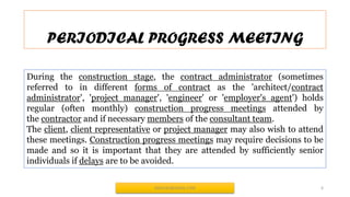 Periodical meeting report and progress report | PDF