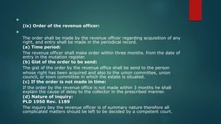 Periodical record of rights | PPTX