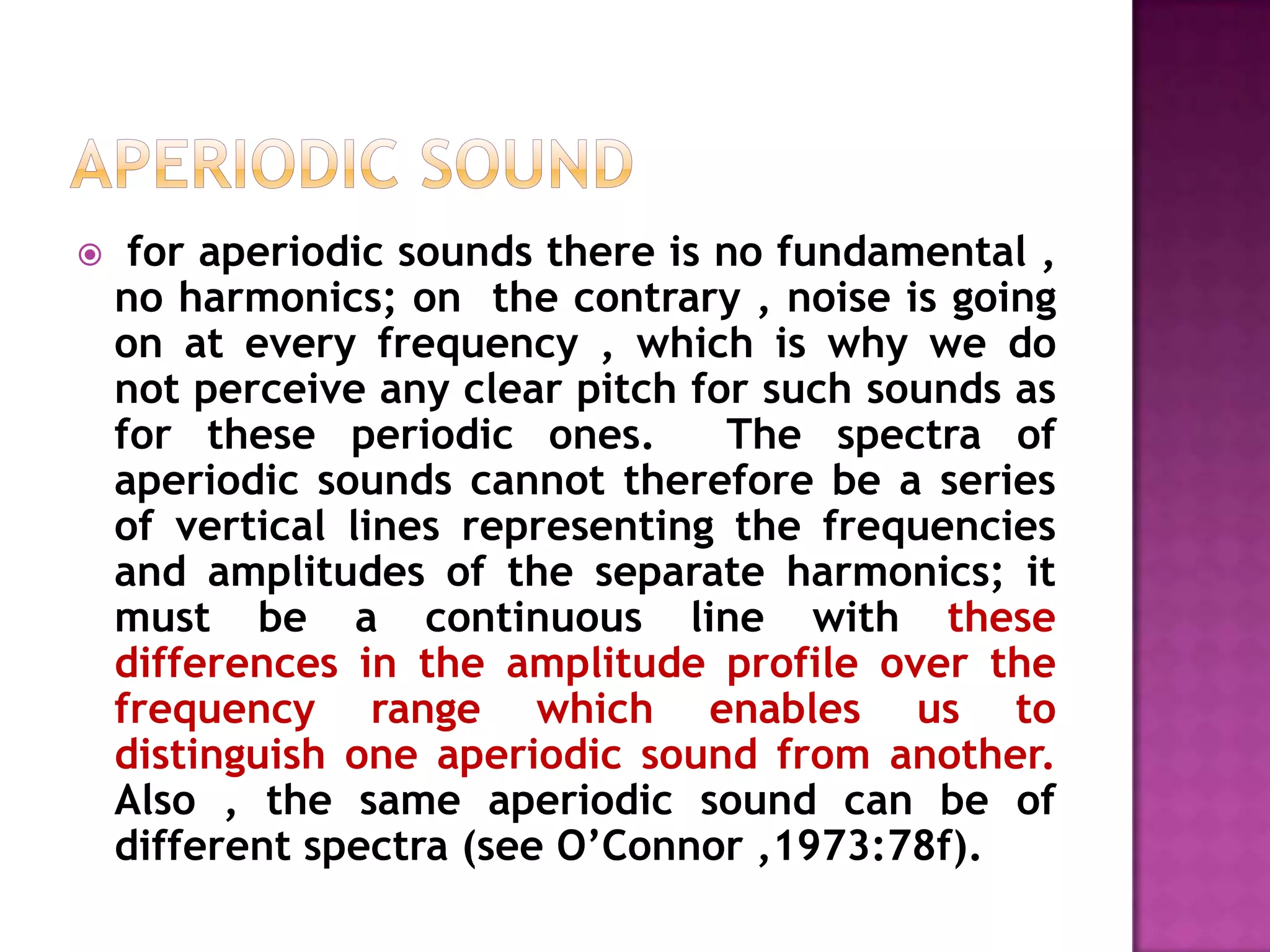 Periodic and aperiodic sounds (2) | PPTX