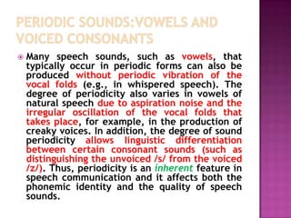 Periodic and aperiodic sounds (2) | PPTX